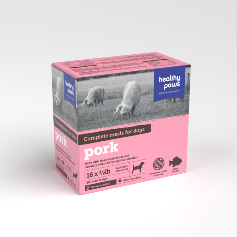 Pork - Canine Complete - Healthy Paws Pet Food