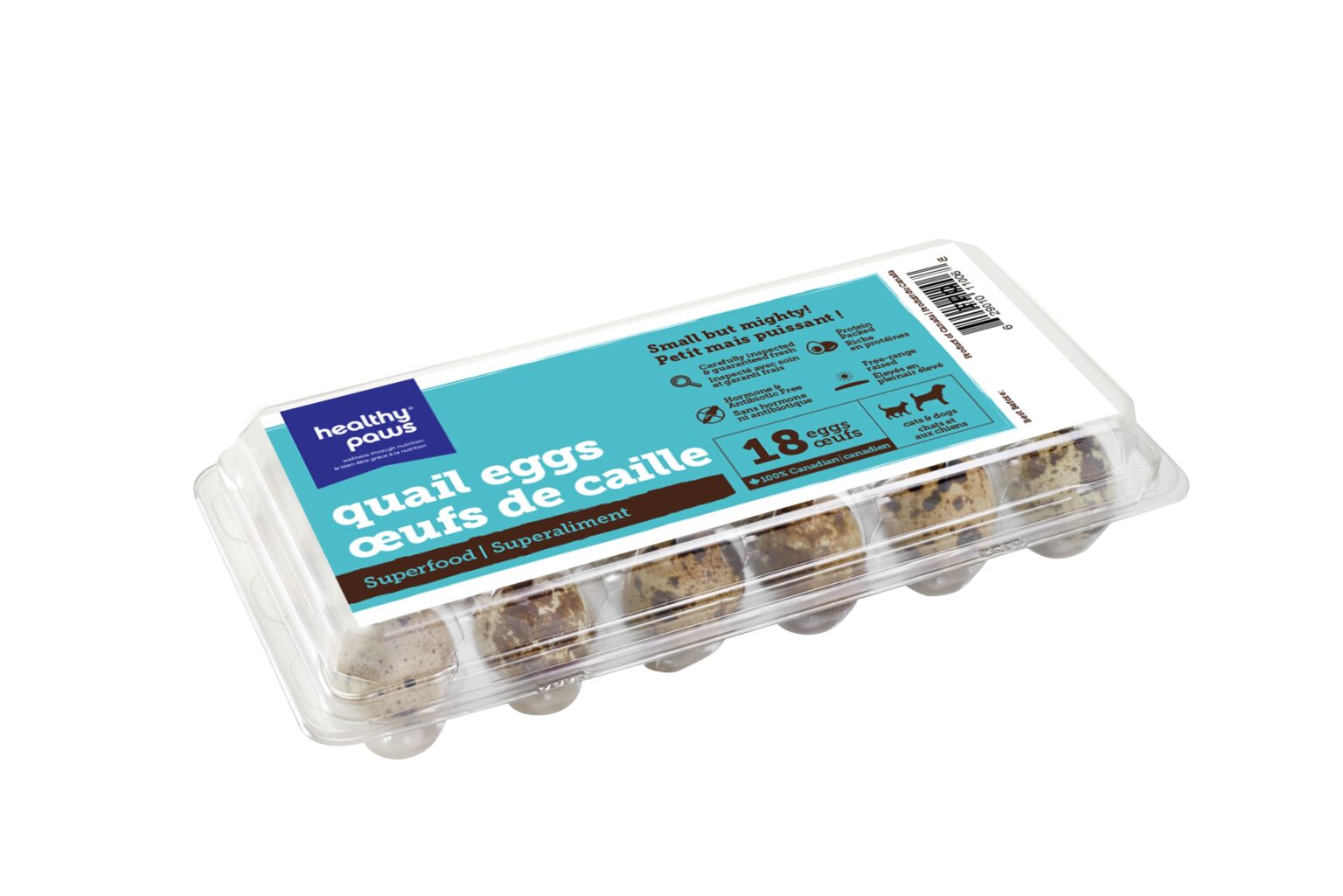 Quail Eggs (Frozen) - Healthy Paws Pet Food