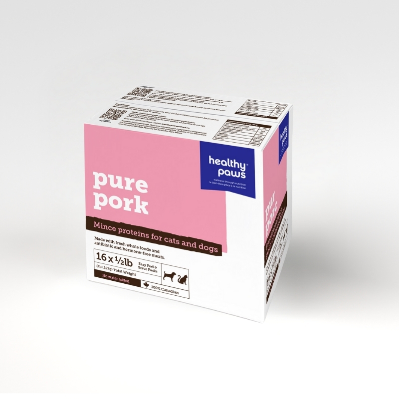 Pork - Minces - Healthy Paws Pet Food